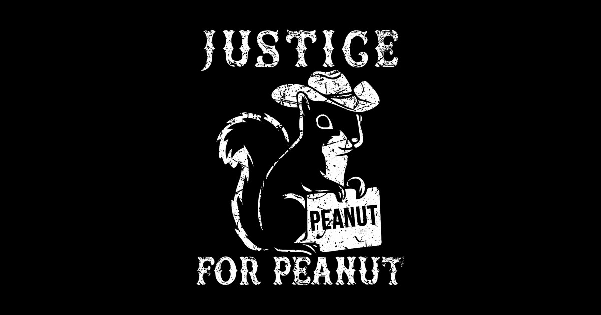 Justice For Peanut The Squirrel - Justice For Peanut - Sticker | TeePublic