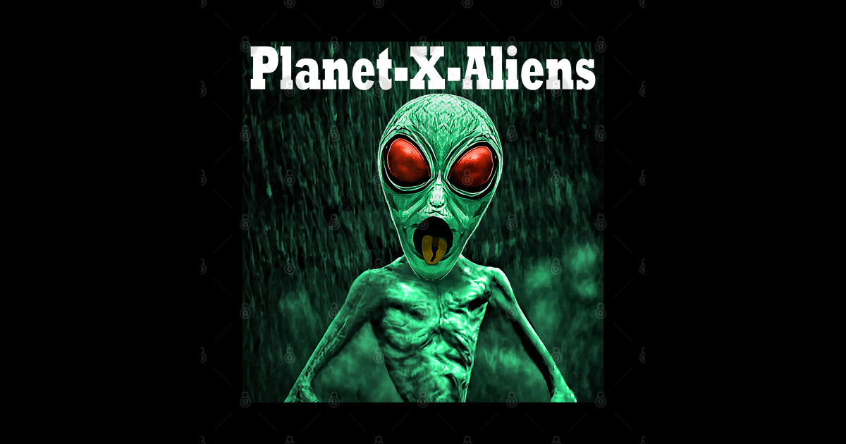 Alien CyberPunk Planet X - Aliens Cyber Punk - Sticker | TeePublic