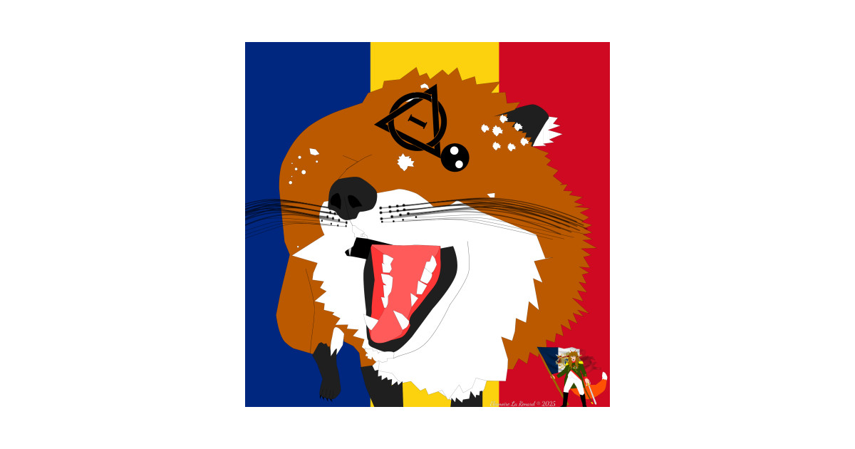 Vulpea Română Therian 🦊🇷🇴 ⨺⃝ - Therian - T-Shirt | TeePublic