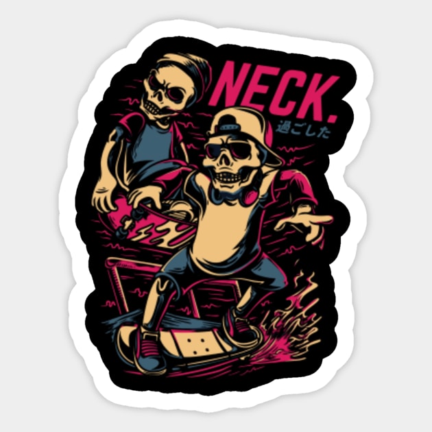 neck - Neck - Sticker | TeePublic