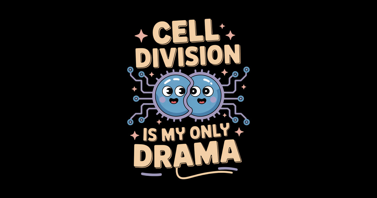 Molecular Biology Cartoon Cell Division Science - Funny Sayings ...