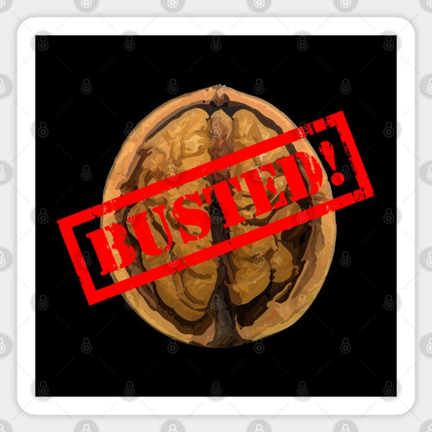 Busted Nut Funny No Fap Fail - No Nut November - Sticker | TeePublic