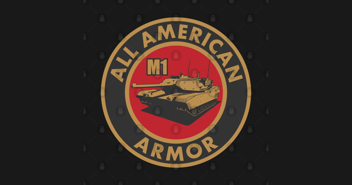 M1 Abrams (Small Logo) - Army Tank Patch - T-Shirt | TeePublic