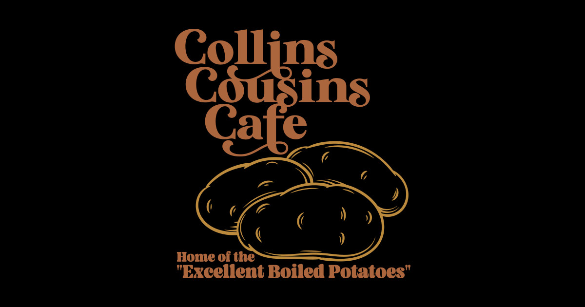Collins Cousins Cafe - Pride And Prejudice - Sticker | TeePublic