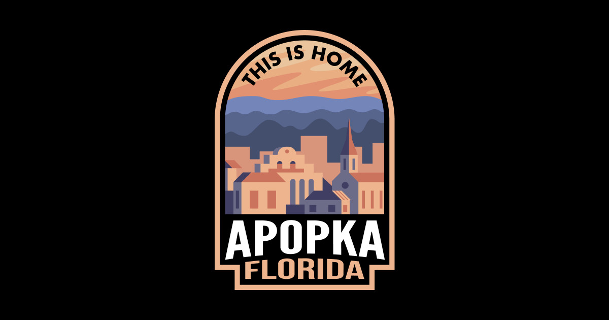 Downtown Apopka Florida This is Home - Apopka Fl - T-Shirt | TeePublic