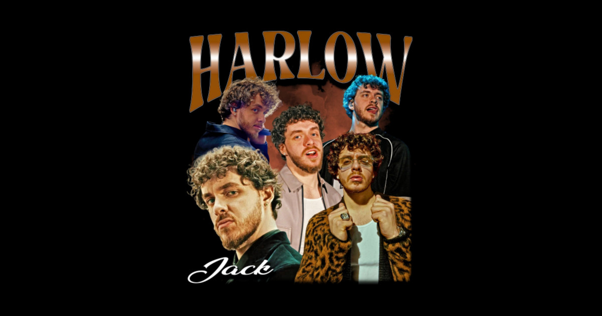 Jack Harlow Retro Collage - Jack Harlow - Magnet | TeePublic