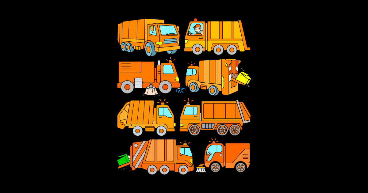 Garbage Collector Vehicles Trash Trucks Road Sweepers - Trash Trucks ...