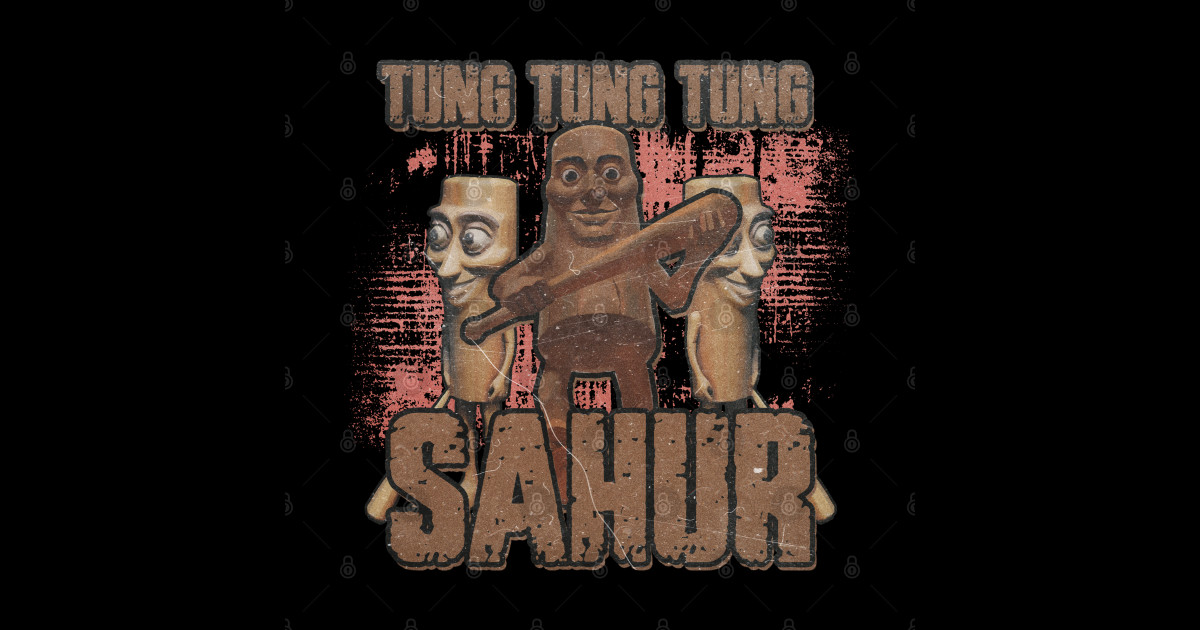Tung Tung Tung Sahur - Tung Tung Tung Sahur - Pin | TeePublic