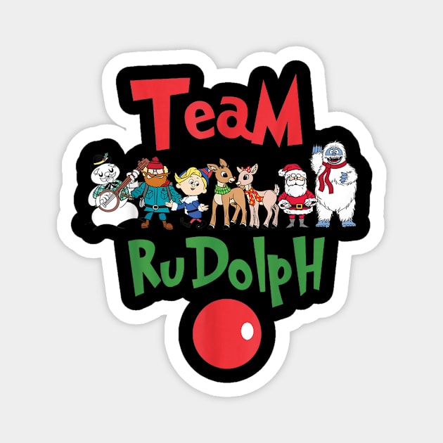 Team Rudolph The Red Nosed Reindeer Costume Decoration Xmas - Christmas ...