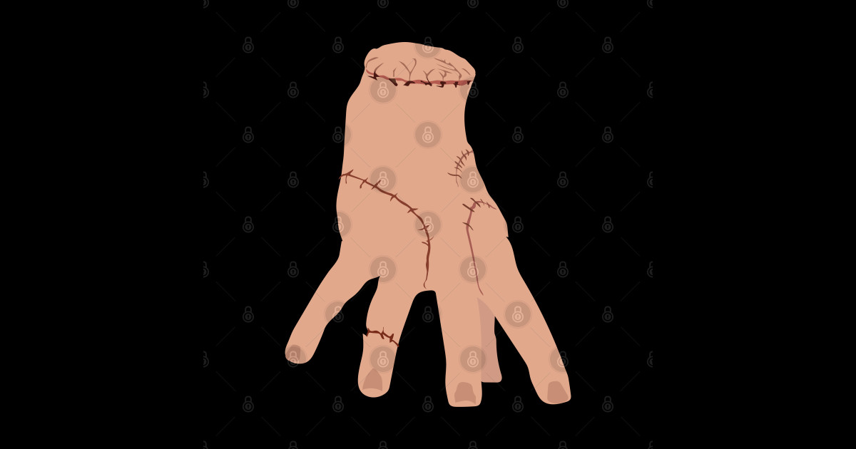 Thing - Wednesday - Sticker | TeePublic