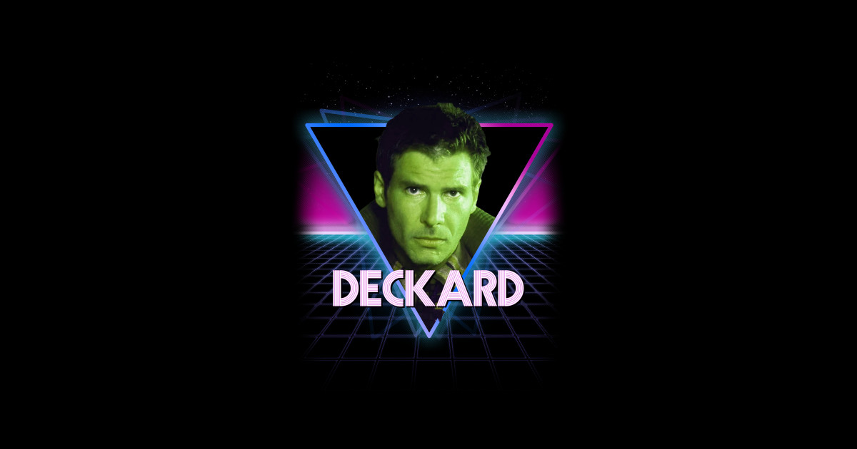 Rick Deckard 80's Triangle - Blade Runner - Posters and Art Prints ...