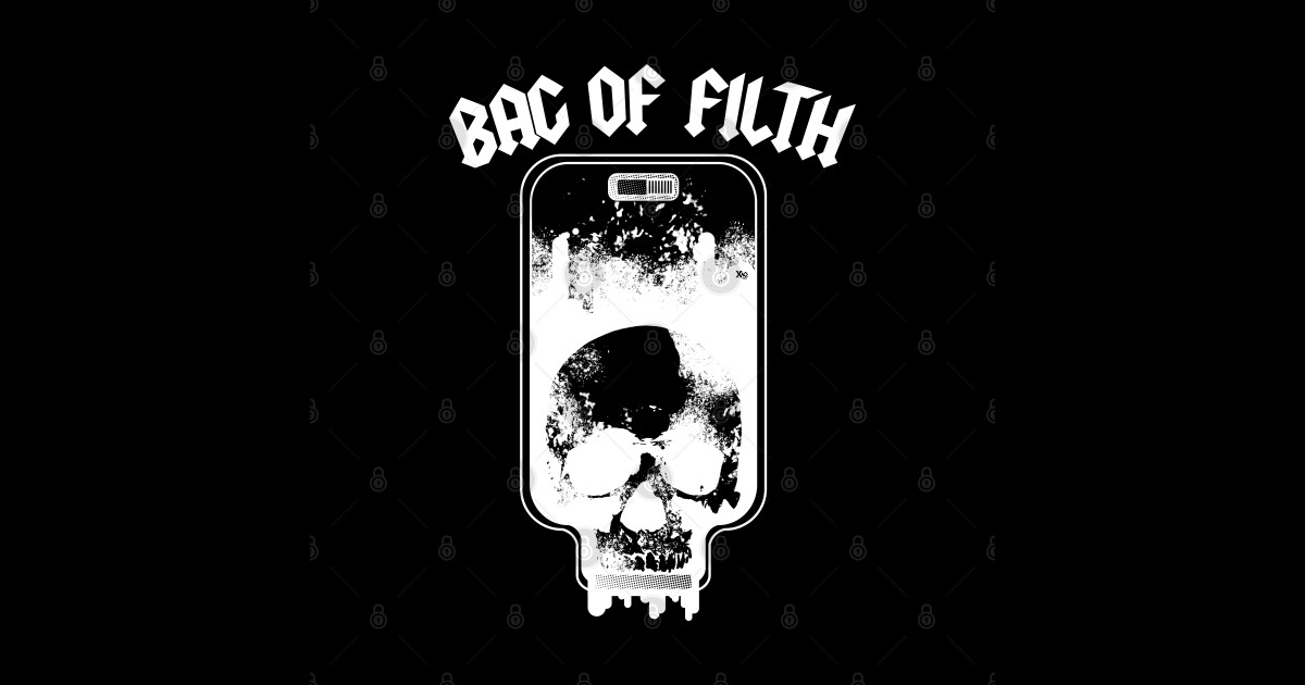 Bag of Filth - Classic Metal edition - Metalhead - Sticker | TeePublic