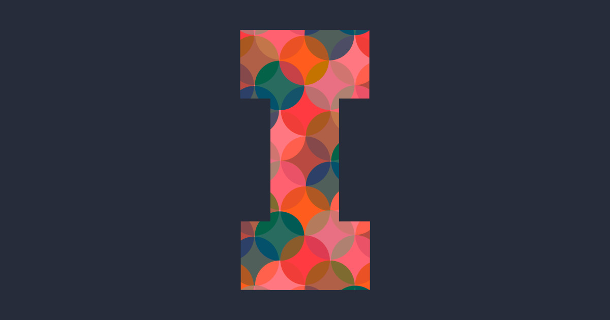 Letter I Initial - Initial I - Kids Hoodie | TeePublic