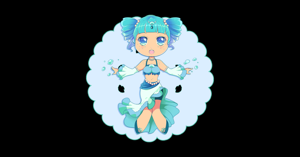 Magical Girl Mermaid - Magical Girl - Sticker | TeePublic