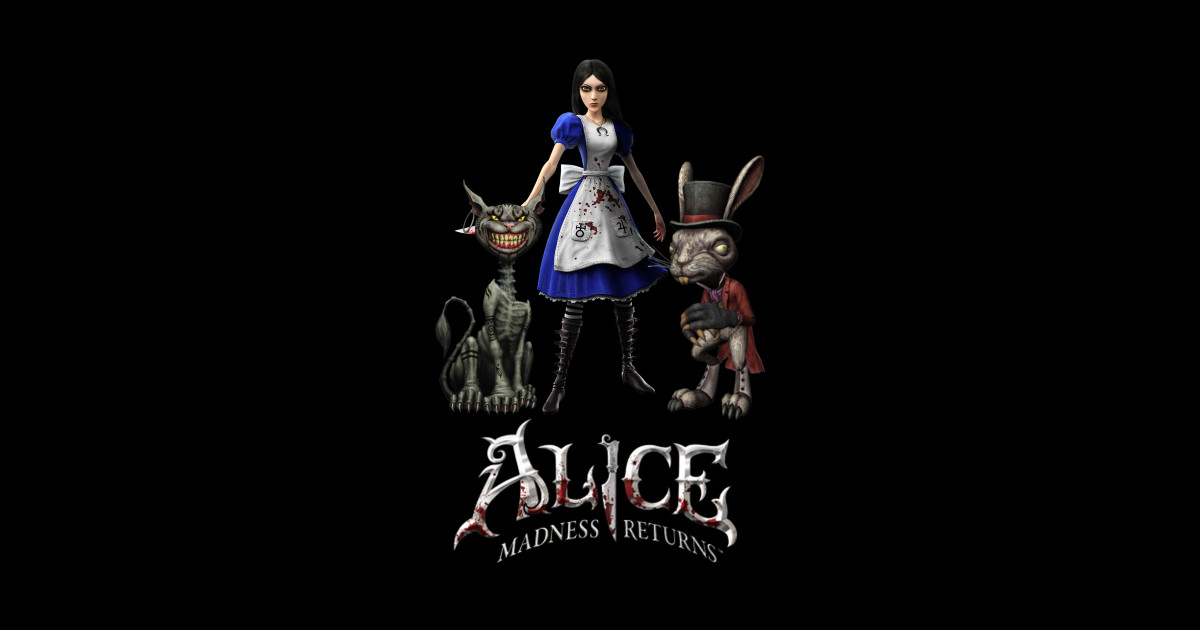 Alice: Madness Returns-Alice Liddell, Cheshire Cat, White Rabbit ...