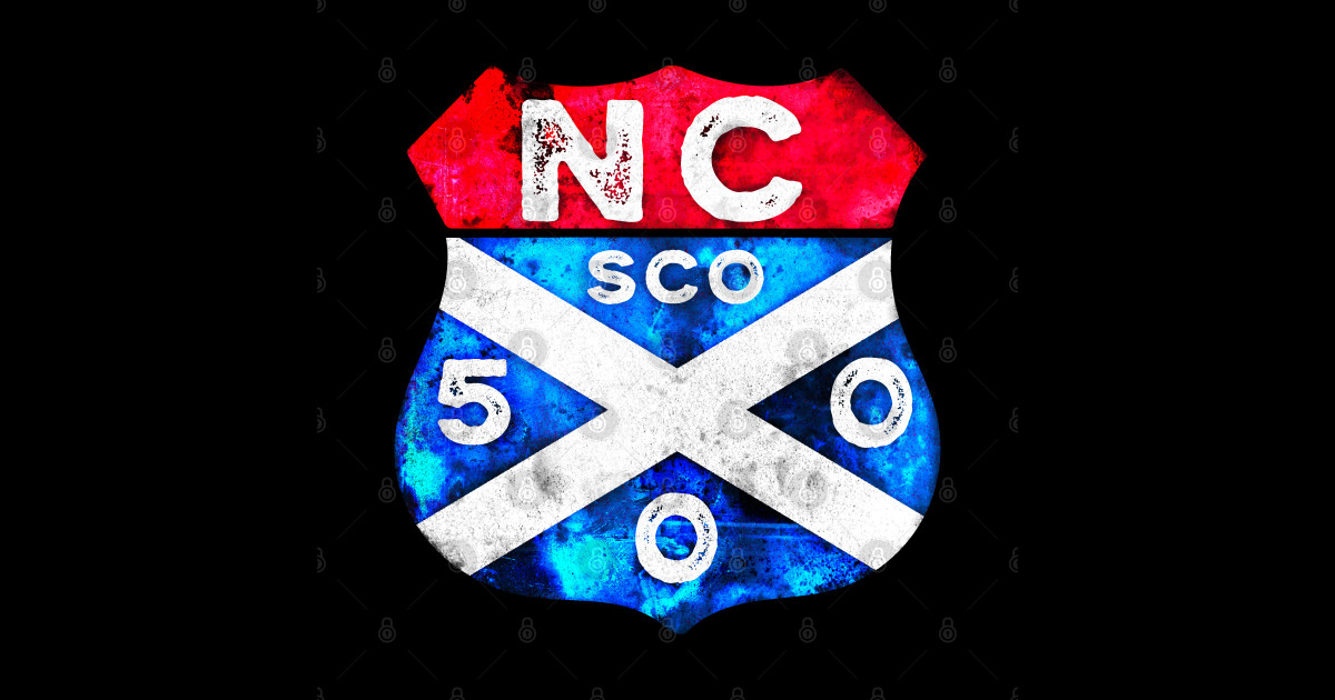 North Coast 500 Scottish Coast Vintage Driving Emblem - North Coast 500 ...