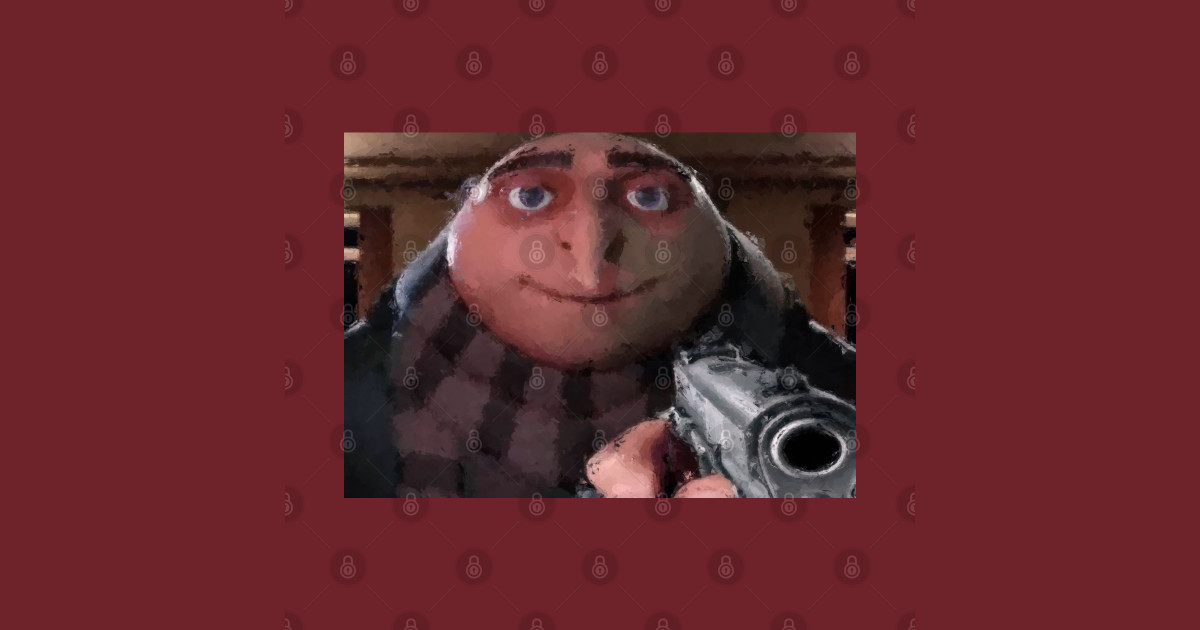 Gru meme - Memes - T-Shirt | TeePublic