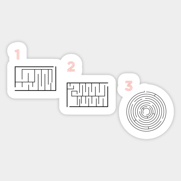 Ariadne's Mazes from Inception - Inception - Sticker | TeePublic