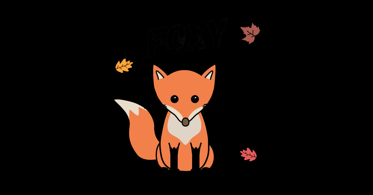 Foxy - Fox - Sticker | TeePublic