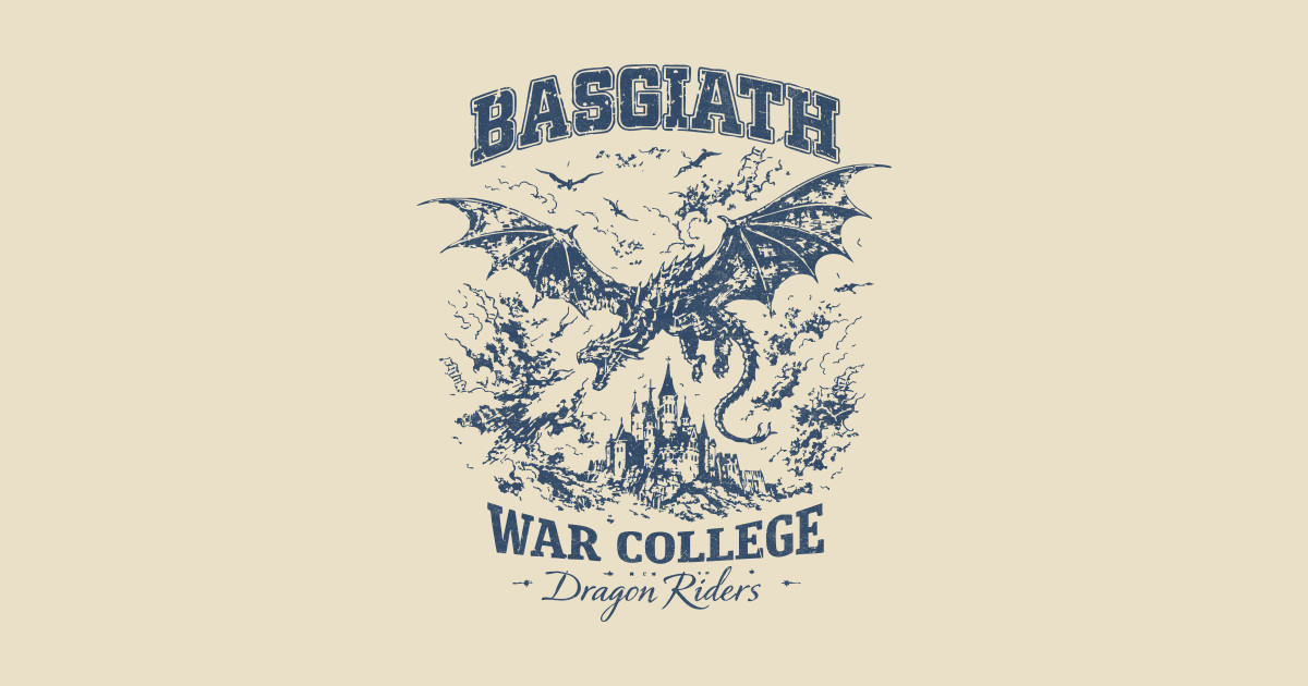 Basgiath War College Rebecca Yarros - Fourth Wing - T-Shirt | TeePublic