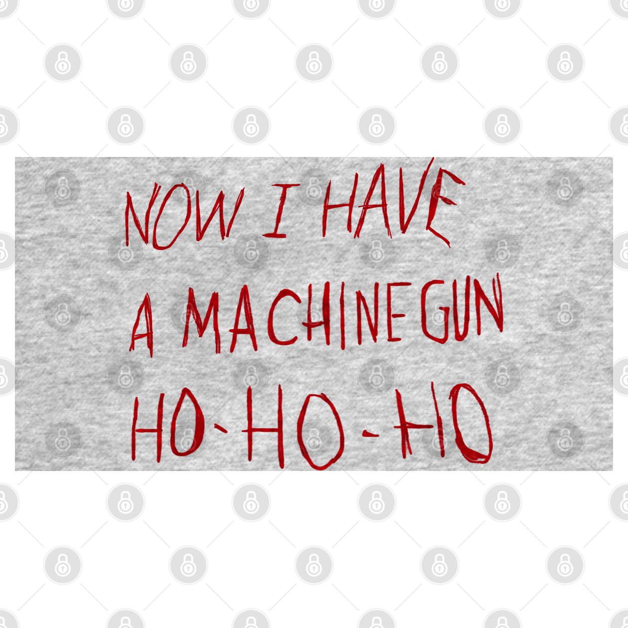 Now I Have a Machine Gun Ho Ho Ho - Die Hard - T-Shirt | TeePublic