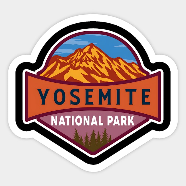 Yosemite National Park - Yosemite - Sticker | TeePublic