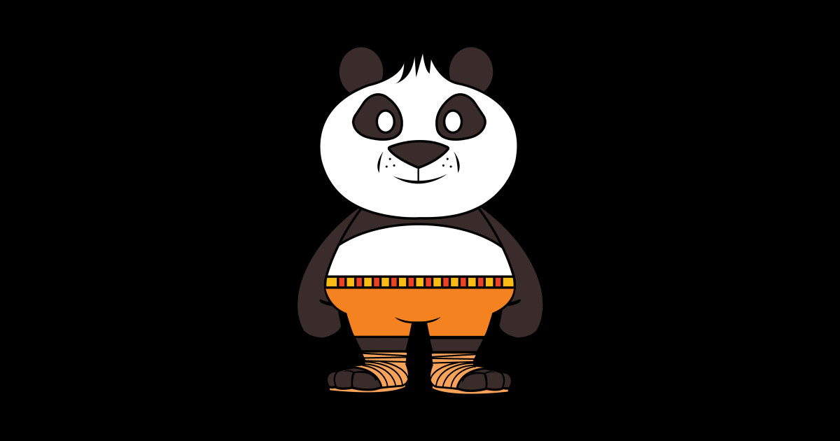 Poo Kung Fu Panda Chibi - Kung Fu Panda - Posters and Art Prints ...