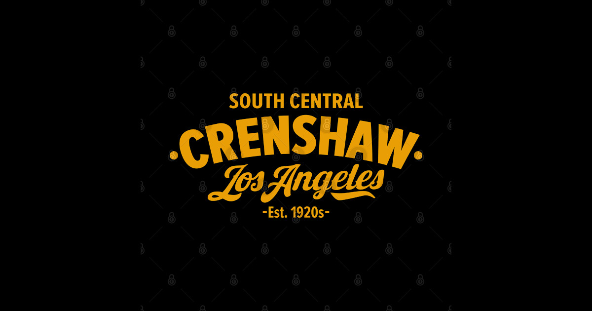 South Central Los Angeles - Crenshaw Logo - Los Angeles Crenshaw ...