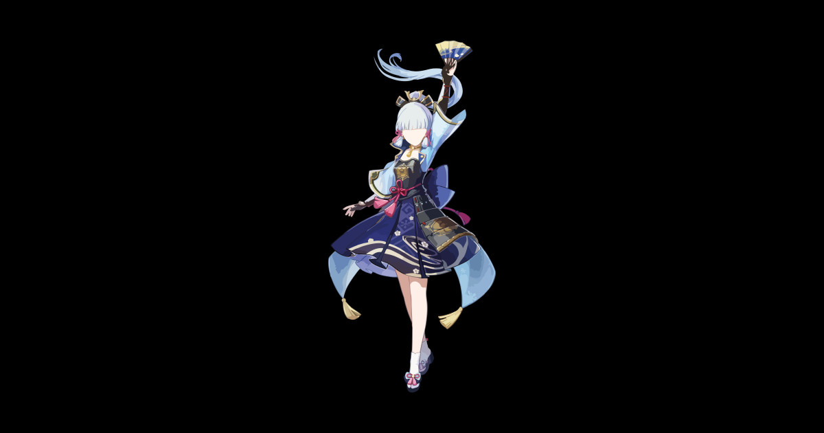 Genshin Impact Kamisato Ayaka - Genshin Impact - Pin | TeePublic