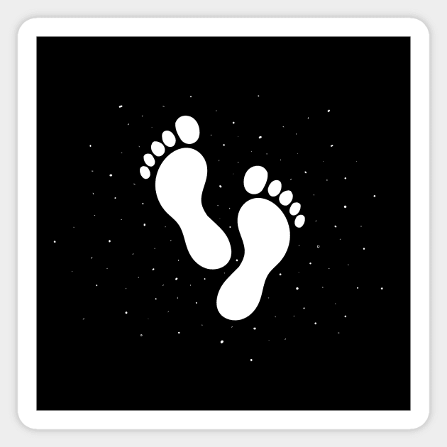 Follow your own footsteps - Follow Your Own Path - Sticker | TeePublic