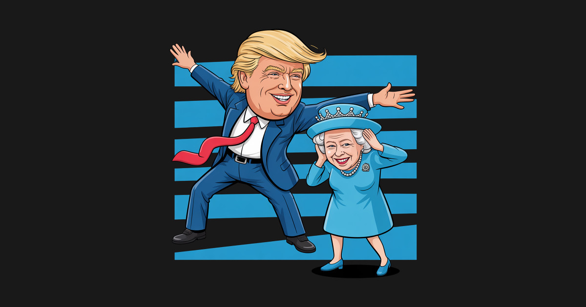 Donald Trump & Queen Elizabeth II Dab Funny Dabbing - Donald Trump ...