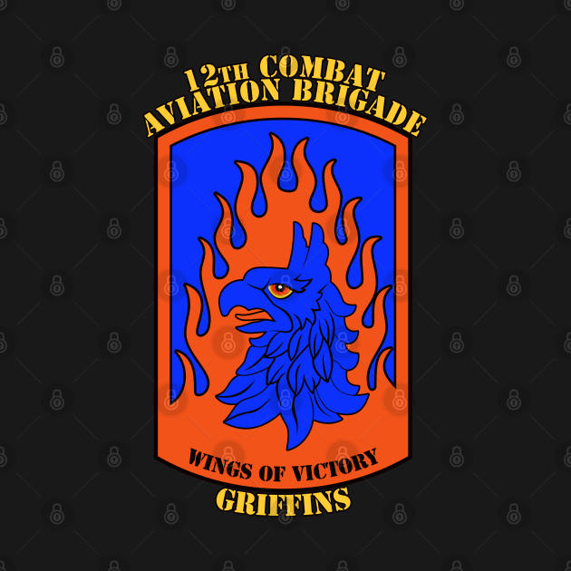 12th Combat Aviation Brigade - 12th Combat Aviation Brigade - T-Shirt ...