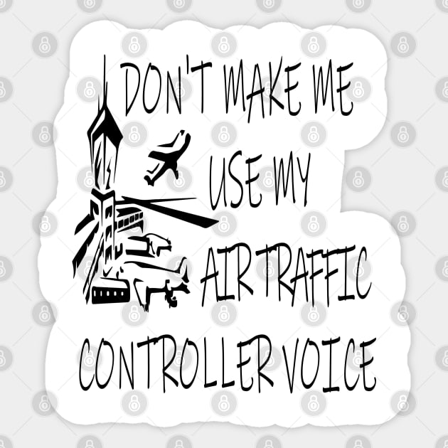 AIR TRAFFIC CONTROLLER - Air Traffic Controller Sky Pilots - Sticker ...