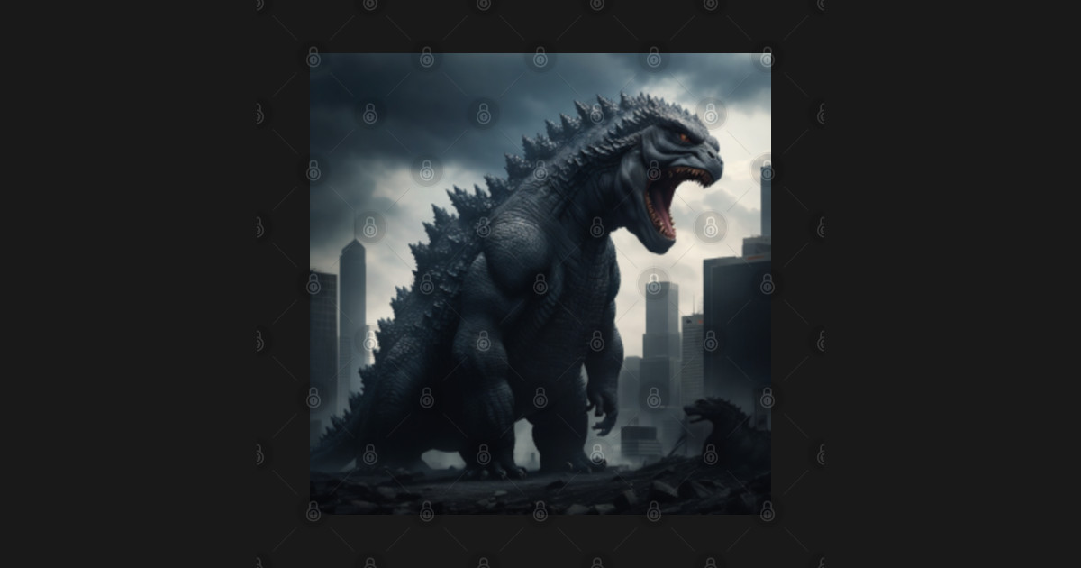 Godzilla T-Shirt, Godzilla German Movie Poster Shirt, Cult Favorites ...