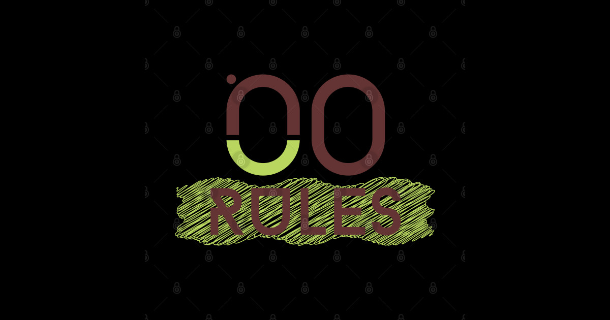 No Rules - Rules - Sticker | TeePublic