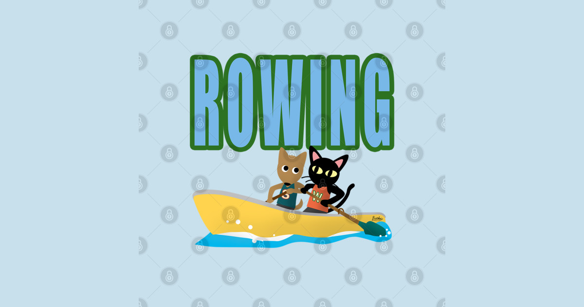 Rowing - Animal - T-Shirt | TeePublic