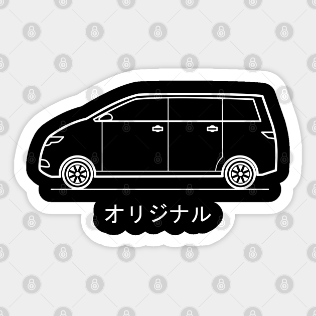 Original Mini Van car - Mini Van - Sticker | TeePublic