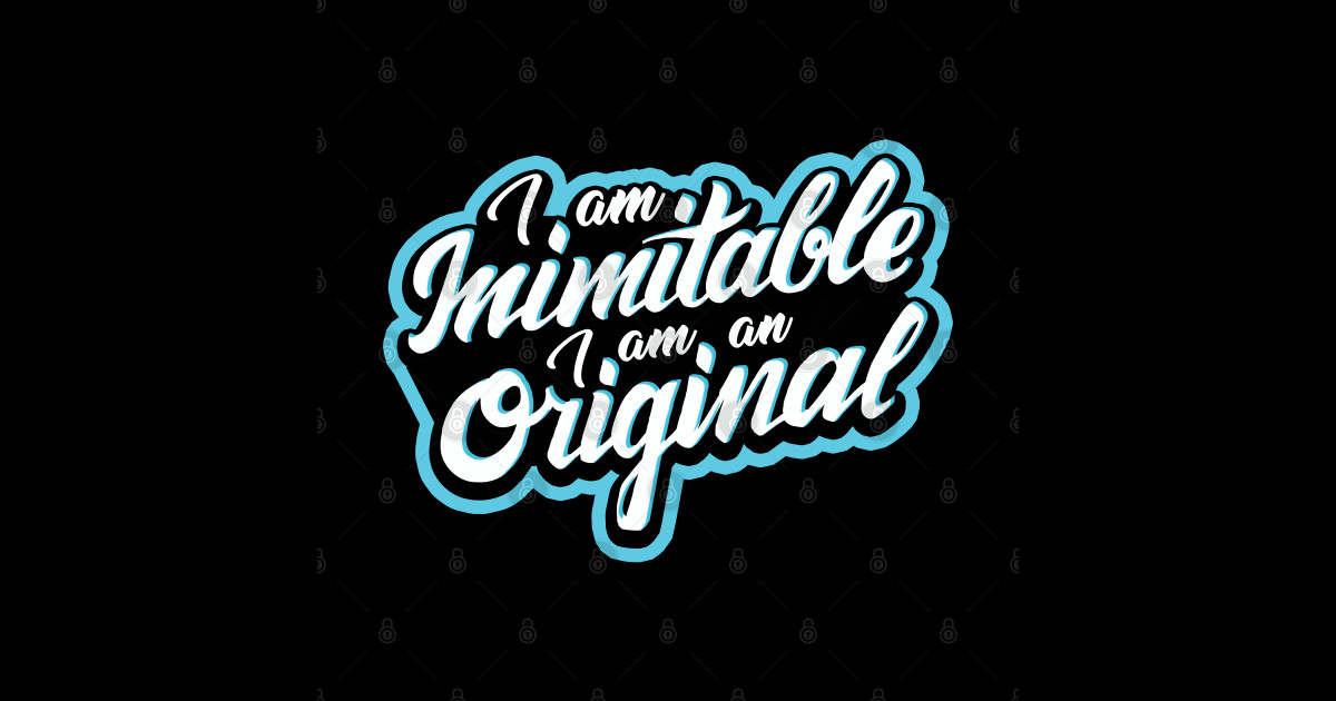 Inimitable - Hamilton - Sticker | TeePublic