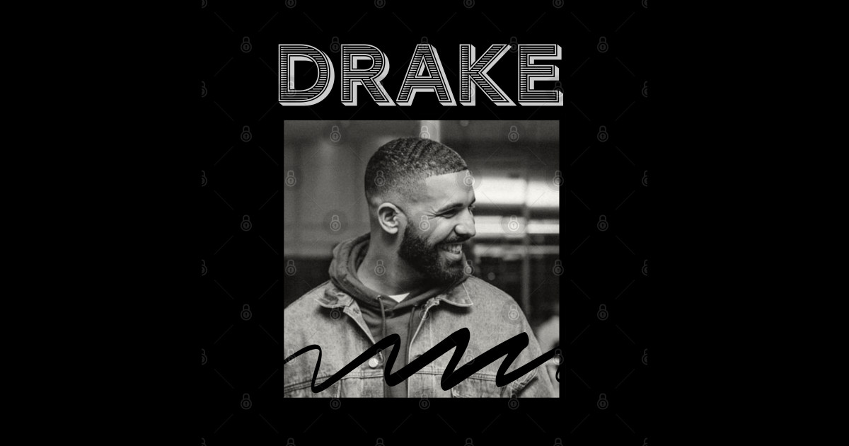 Drake / Vintage Photo - Drake - Sticker | TeePublic