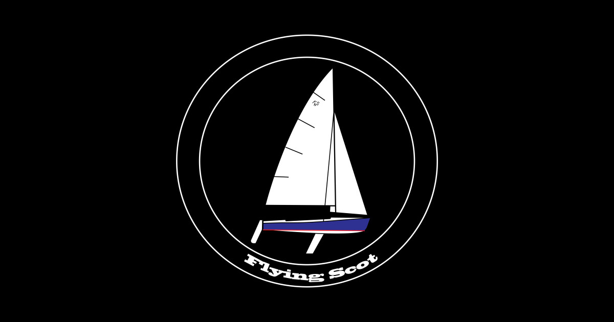 Flying Scot sailboat - Flying Scot Sailboat - Sticker | TeePublic