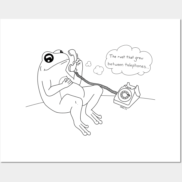 Maroon Frog - Taylor - Posters and Art Prints | TeePublic