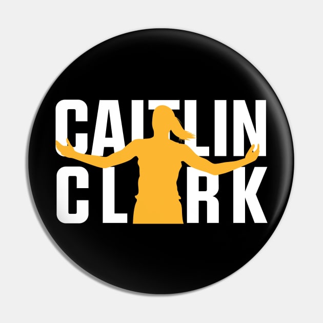 Caitlin Clark Caitlin Clark - Caitlin Clark - Pin | TeePublic