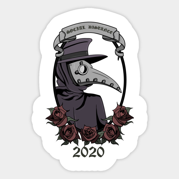 Plague Doctor 2020 - Plague Doctor - Sticker | TeePublic Plague Doctor 2020 - Plague Doctor - Sticker | TeePublic