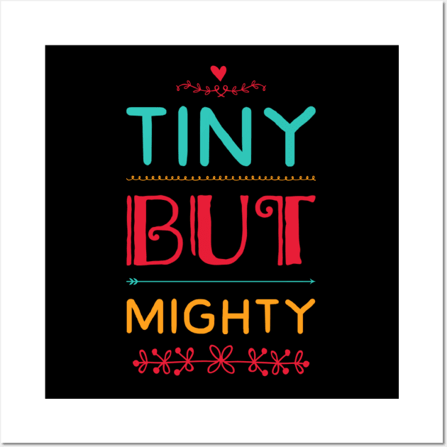 Tiny But Mighty cute great for kids toddlers baby shower gift - Tiny ...