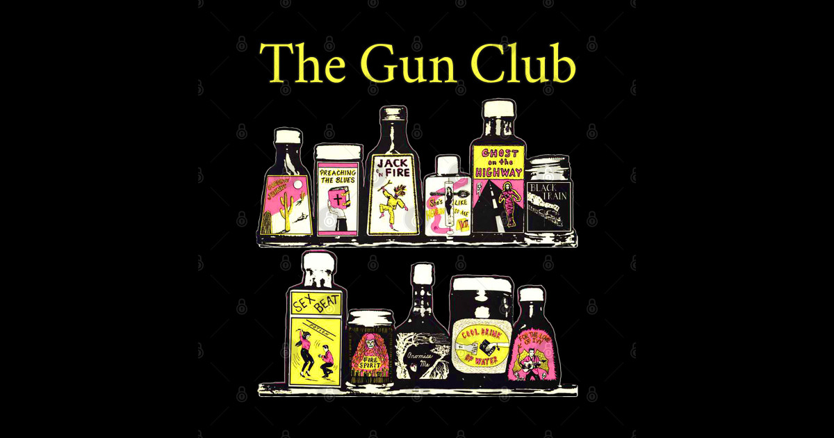 The Gun Club - Fire Of Love - Gun Club - Sticker | TeePublic