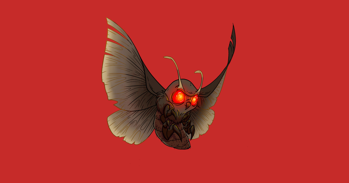 Cryptid Collection: Mothman - Fallout 76 - T-Shirt | TeePublic