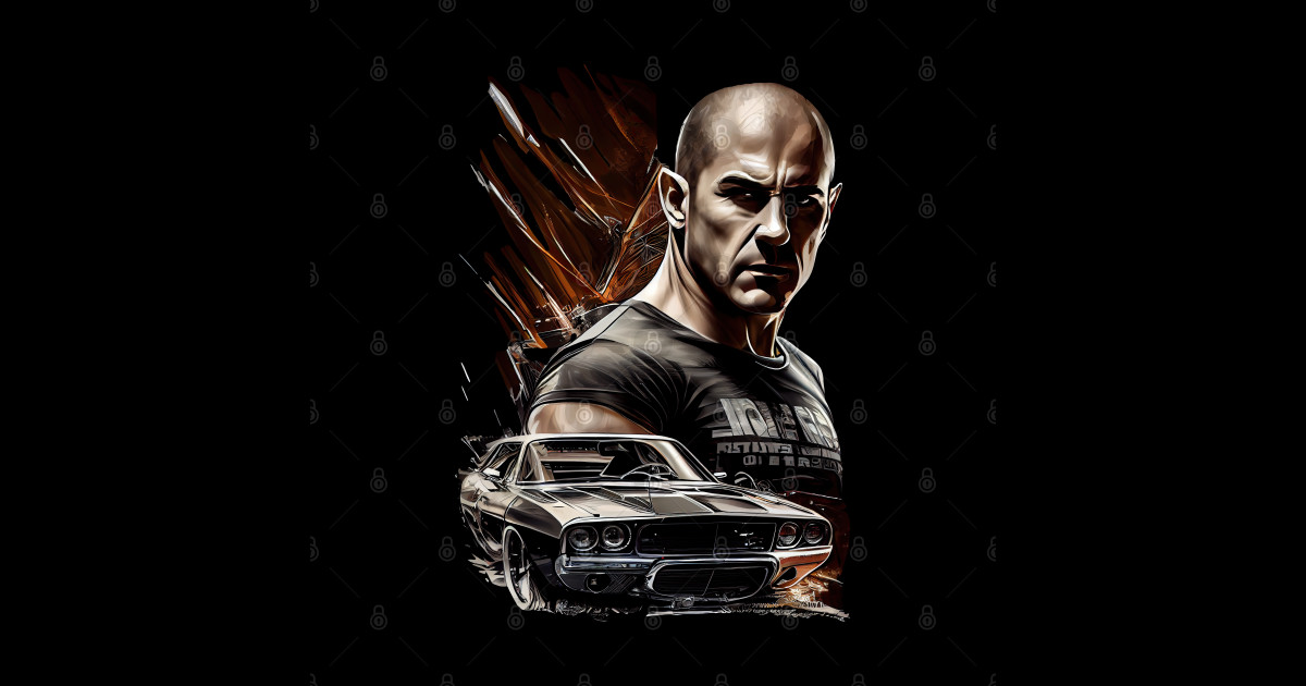Fast & Furious - Dom Toretto - Fast And Furious - Sticker | TeePublic