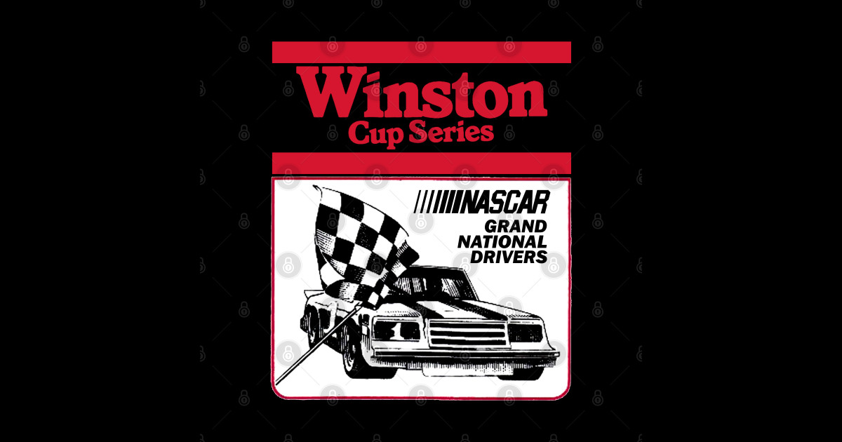 Retro Winston - Racing - Sticker | TeePublic