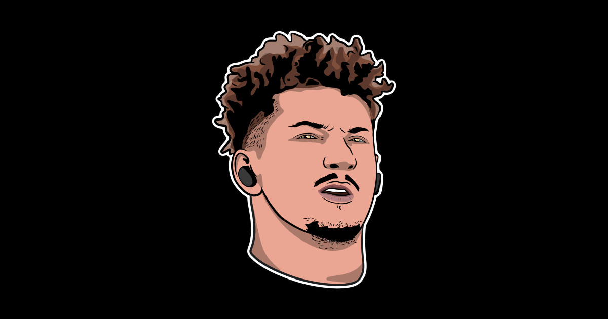 Qb mahomes - Patrick Mahomes - Sticker | TeePublic