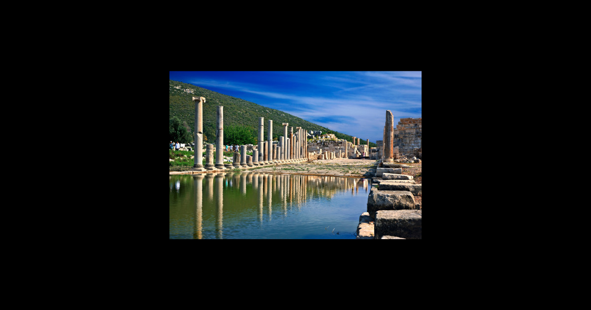 The ancient Agora of Patara - Lycia, Turkey - Agora - Posters and Art ...
